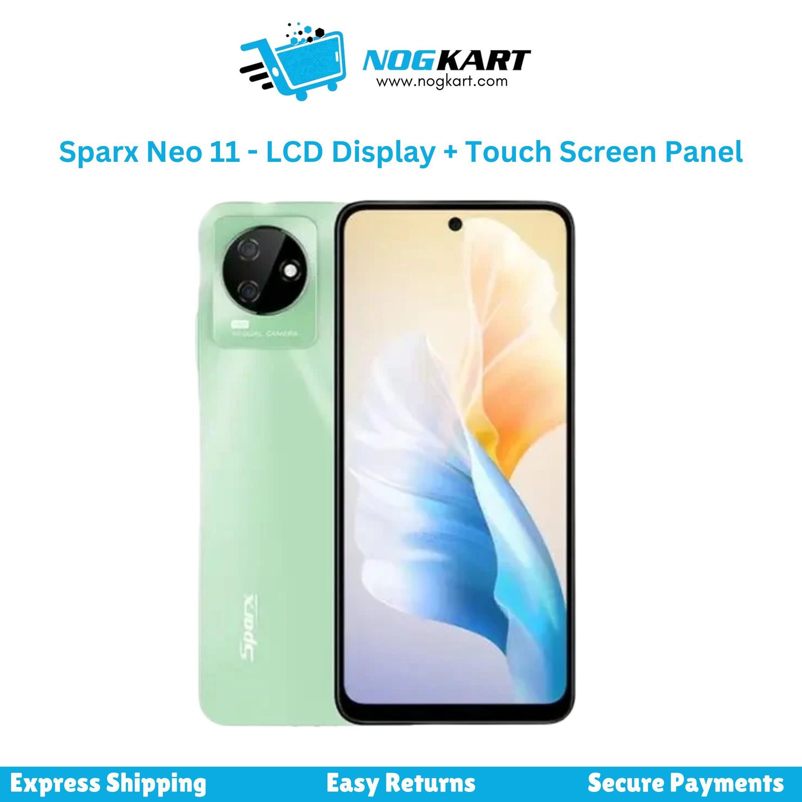 Sparx Neo 11 - LCD Display + Touch Screen Panel - NOG KART
