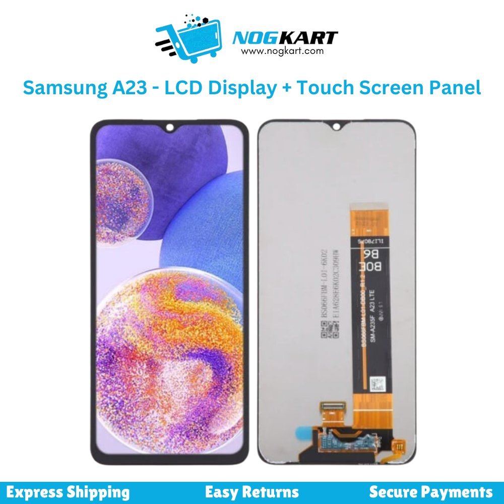 Samsung A23 - LCD Display + Touch Screen Panel - NOG KART
