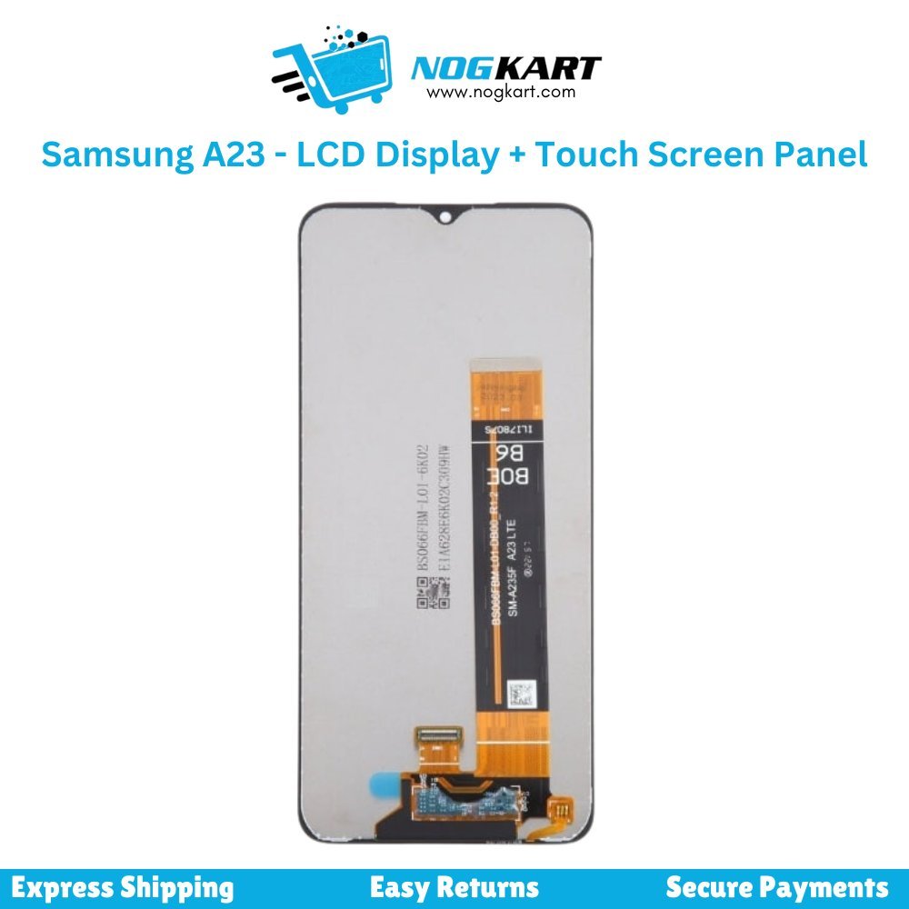 Samsung A23 - LCD Display + Touch Screen Panel - NOG KART